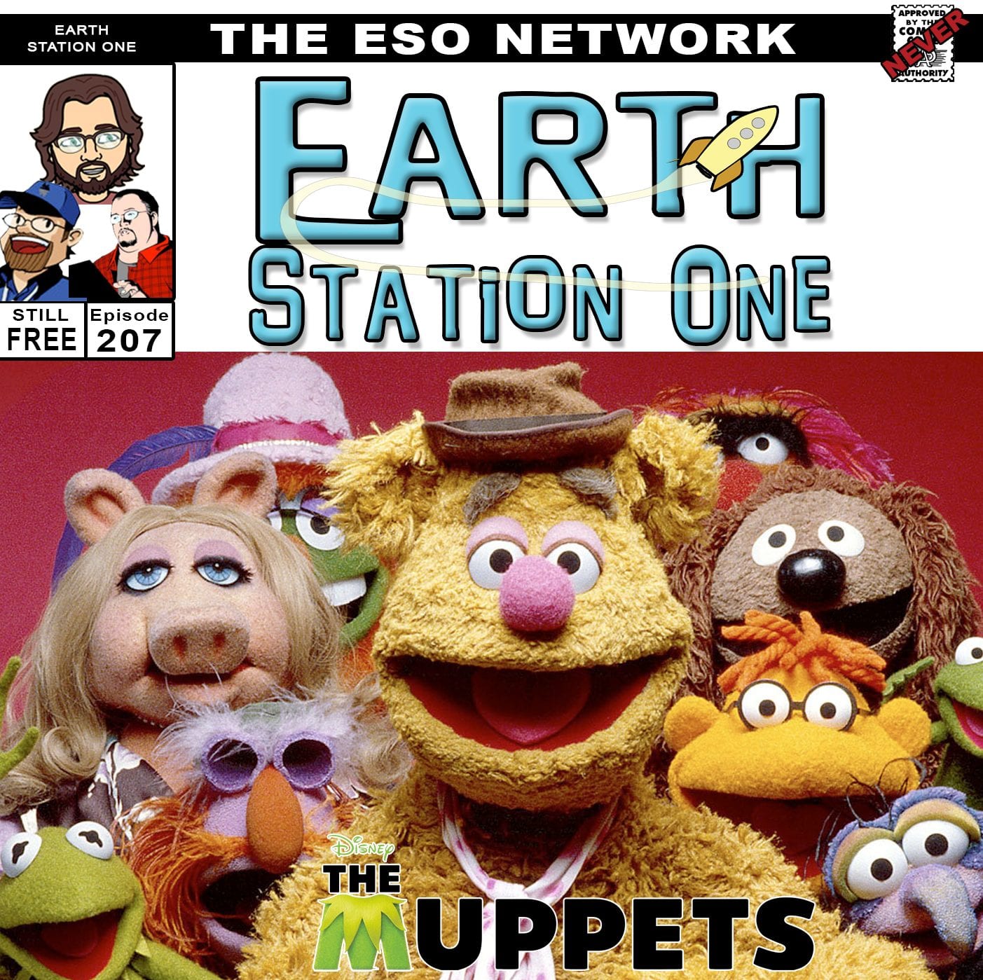 Earth Station One Episode 207 - The Muppets Take Earth Station One ...