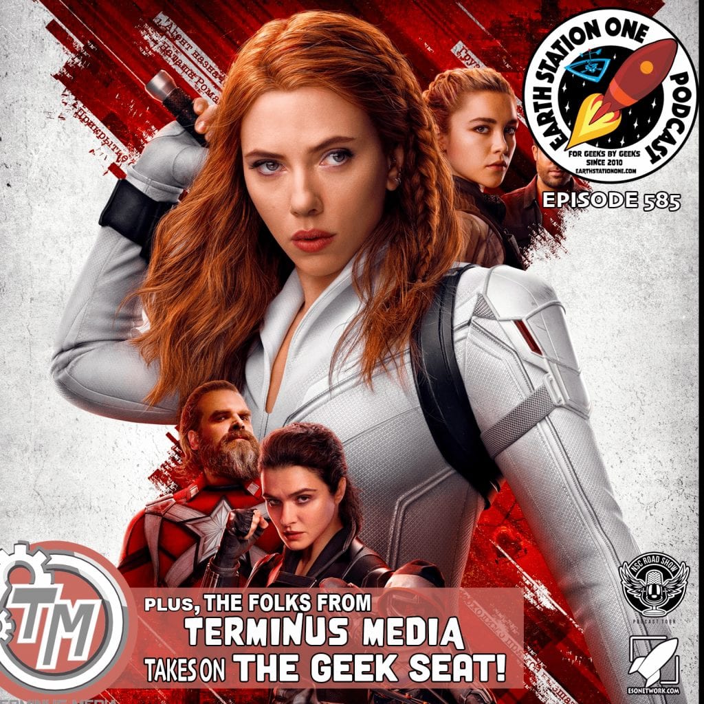 The Earth Station One Podcast - Black Widow Movie Review - The ESO Network