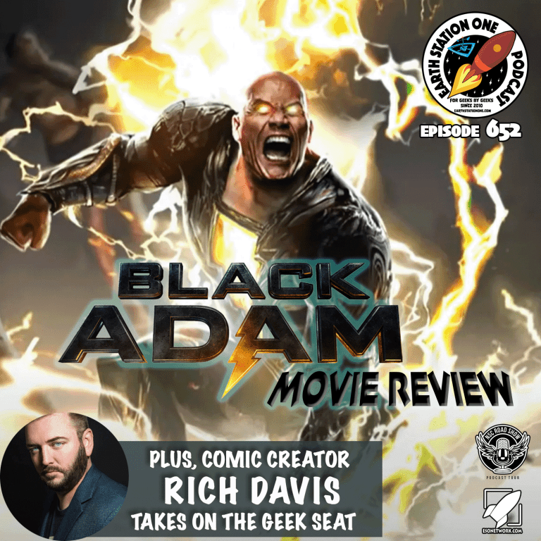 The Earth Station One Podcast - Black Adam Movie Review - The ESO Network
